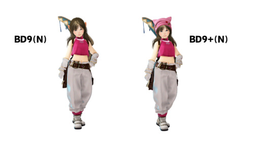 【黒い砂漠】限定衣装「BD9(N)」と「BD9+(N)」の違い | おっさんゲーマーどっとねっと
