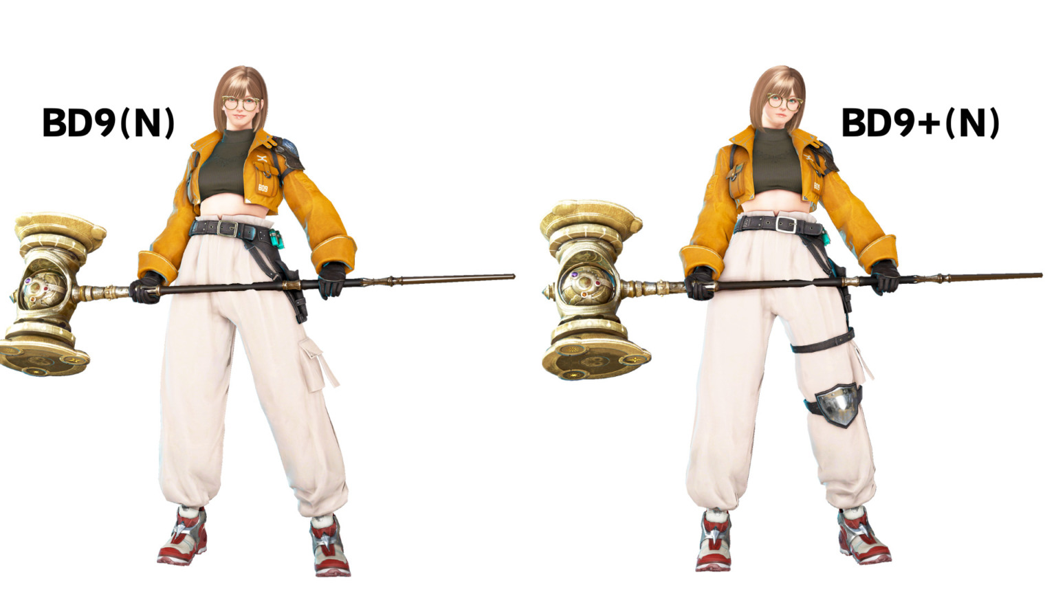 【黒い砂漠】限定衣装「BD9(N)」と「BD9+(N)」の違い | おっさんゲーマーどっとねっと