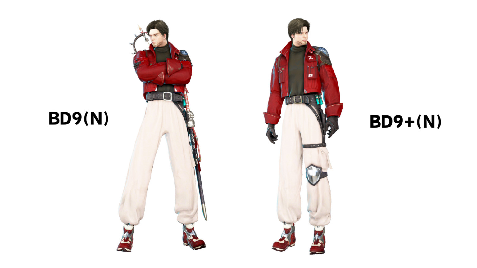 【黒い砂漠】限定衣装「BD9(N)」と「BD9+(N)」の違い | おっさんゲーマーどっとねっと